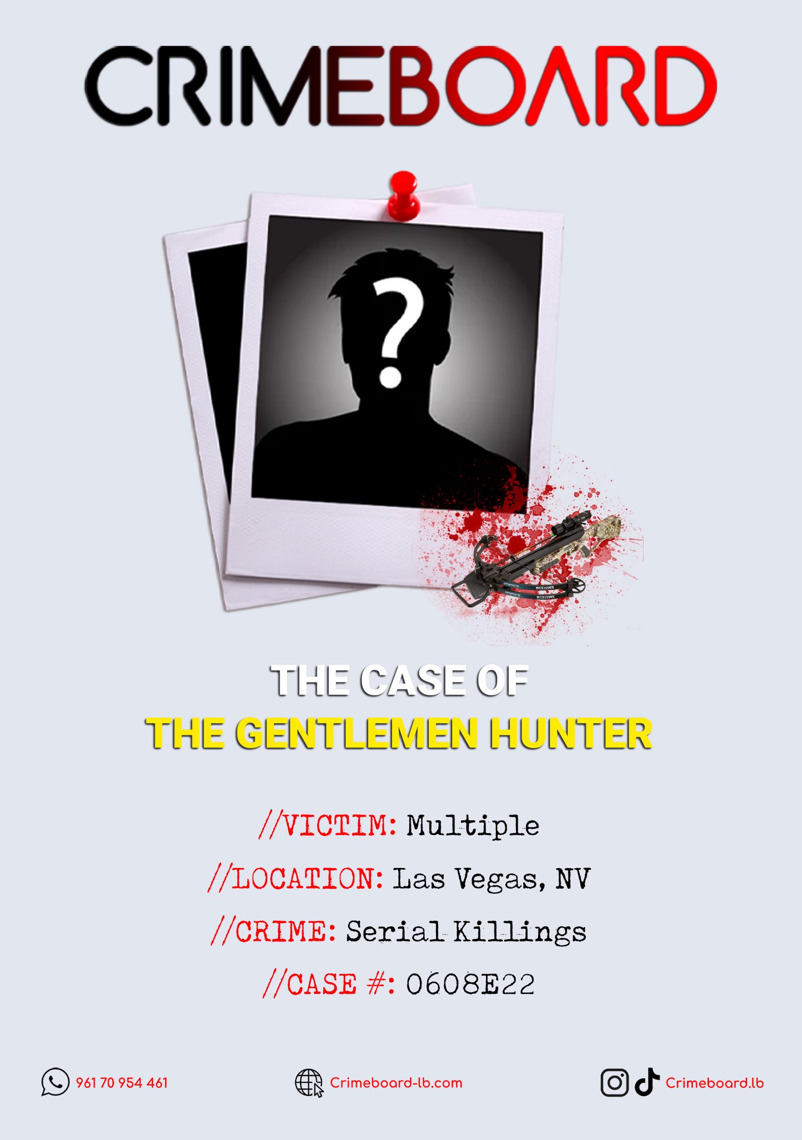 The Case of the Gentlemen Hunter - CrimeBoard
